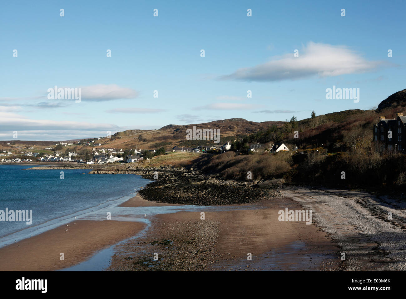 The Beach at Gairloch, Scotland, March 2014 Stock Photo - Alamy
