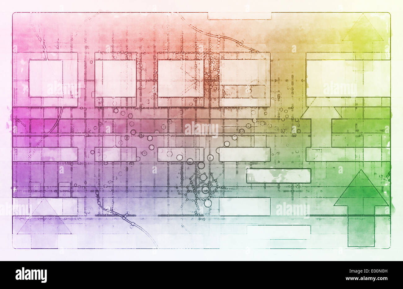 Technology Background with Clean Simple Lines as Art Stock Photo - Alamy