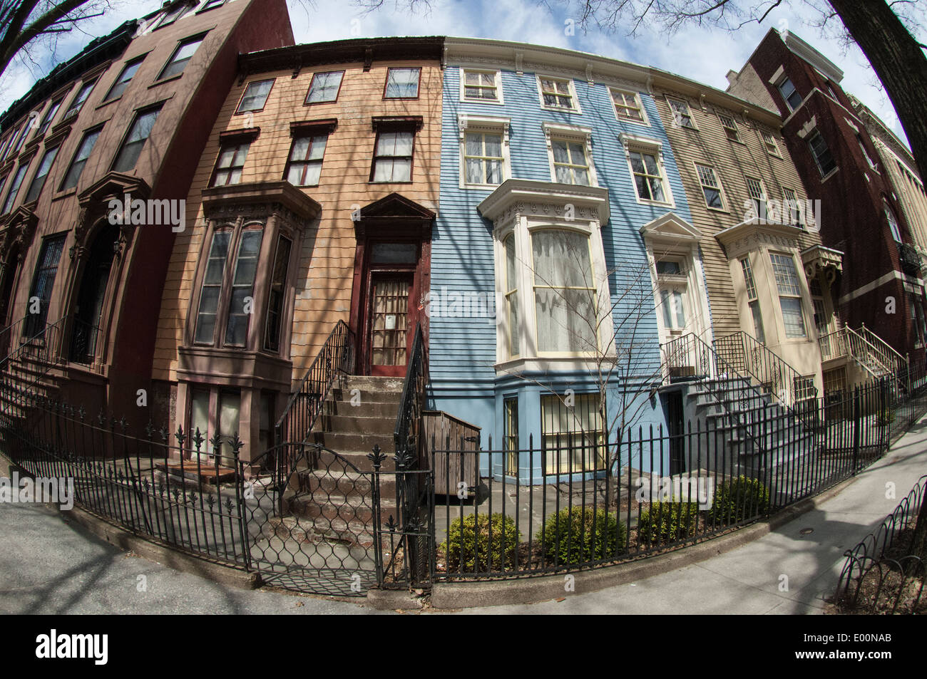The Fort Greene neighborhood of Brooklyn in New York on Saturday, April ...