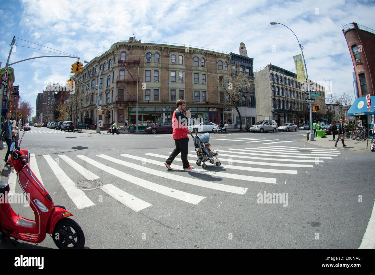 The Fort Greene neighborhood of Brooklyn in New York on Saturday, April ...