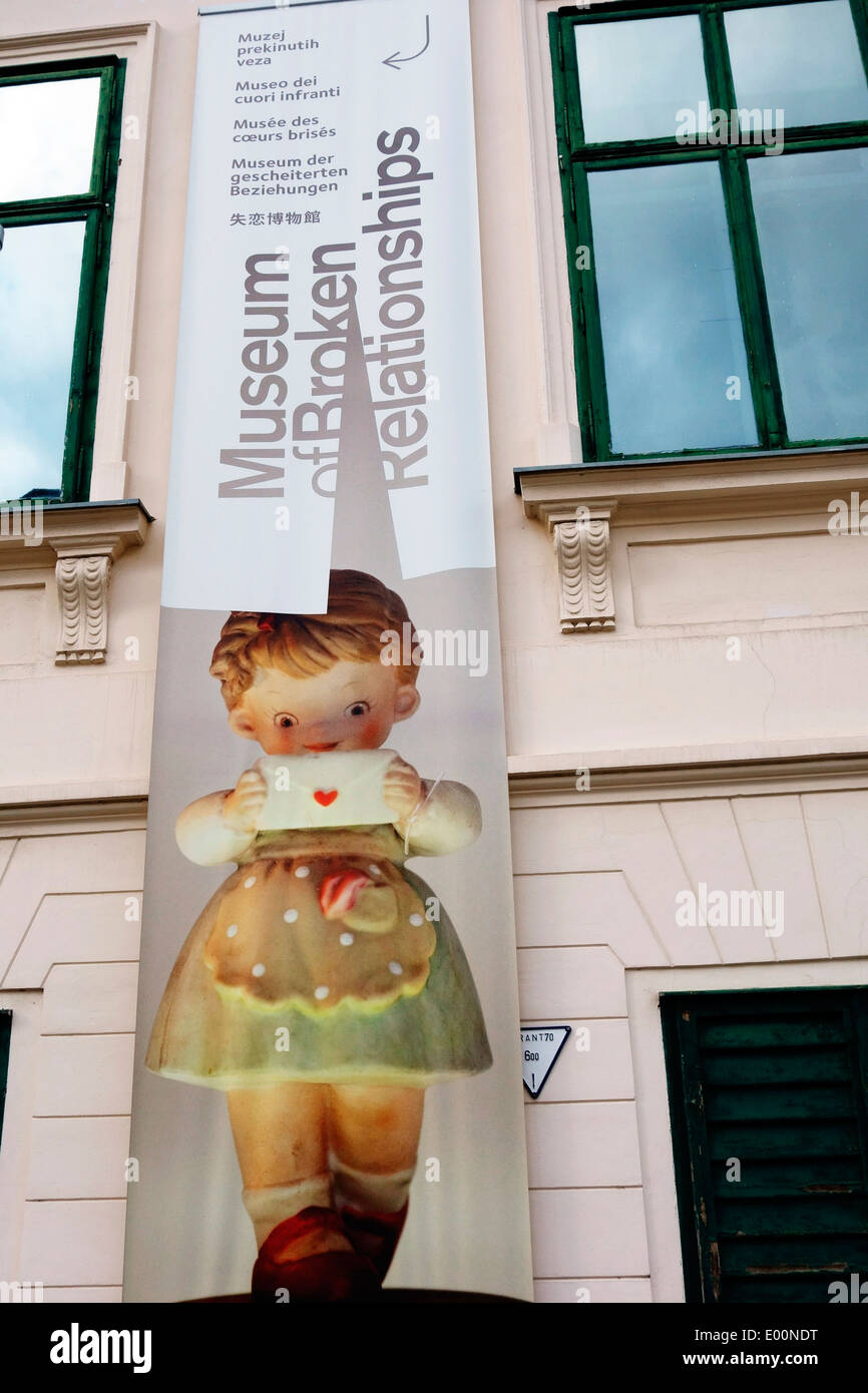 The Museum of Broken Relationships, Zagreb Stock Photo - Alamy