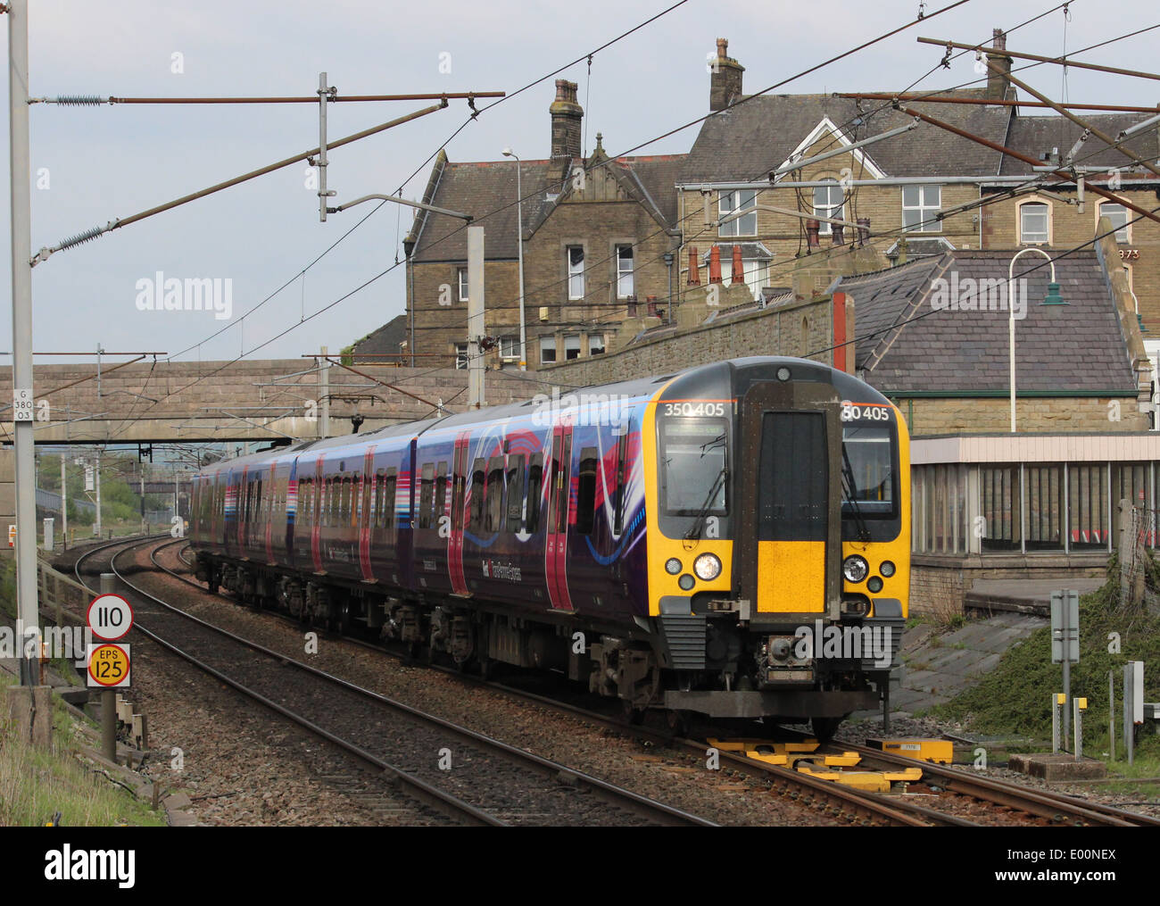 One of the new class 350 electric multiple units operated by First ...