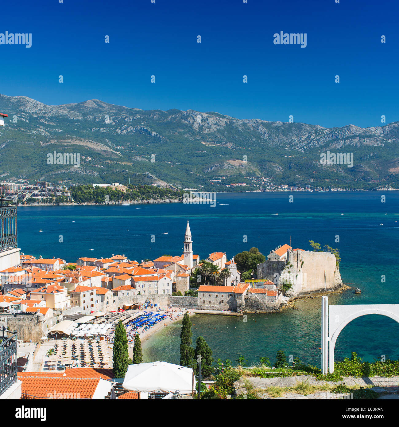 Budva landmarks hi-res stock photography and images - Alamy