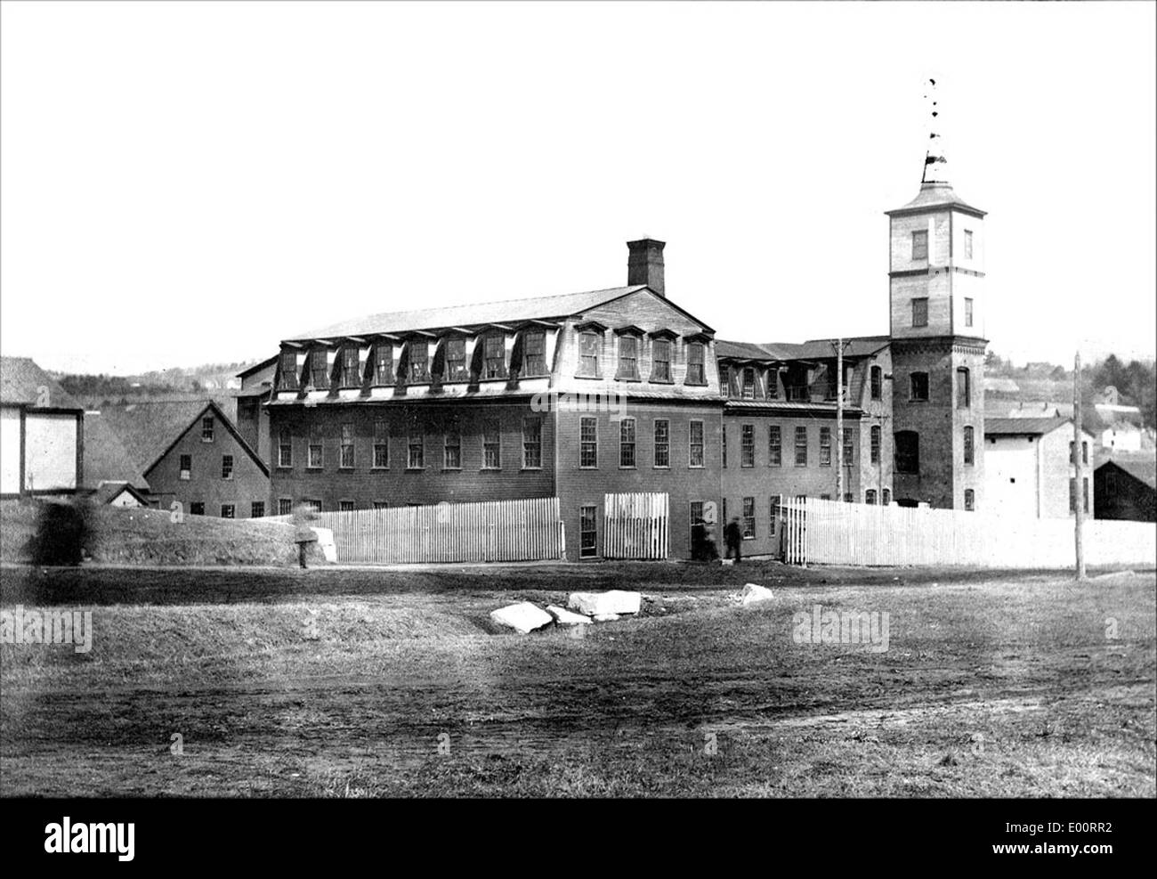 The Troy Blanket Mill in Troy, New Hampshire, is a historic textile ...