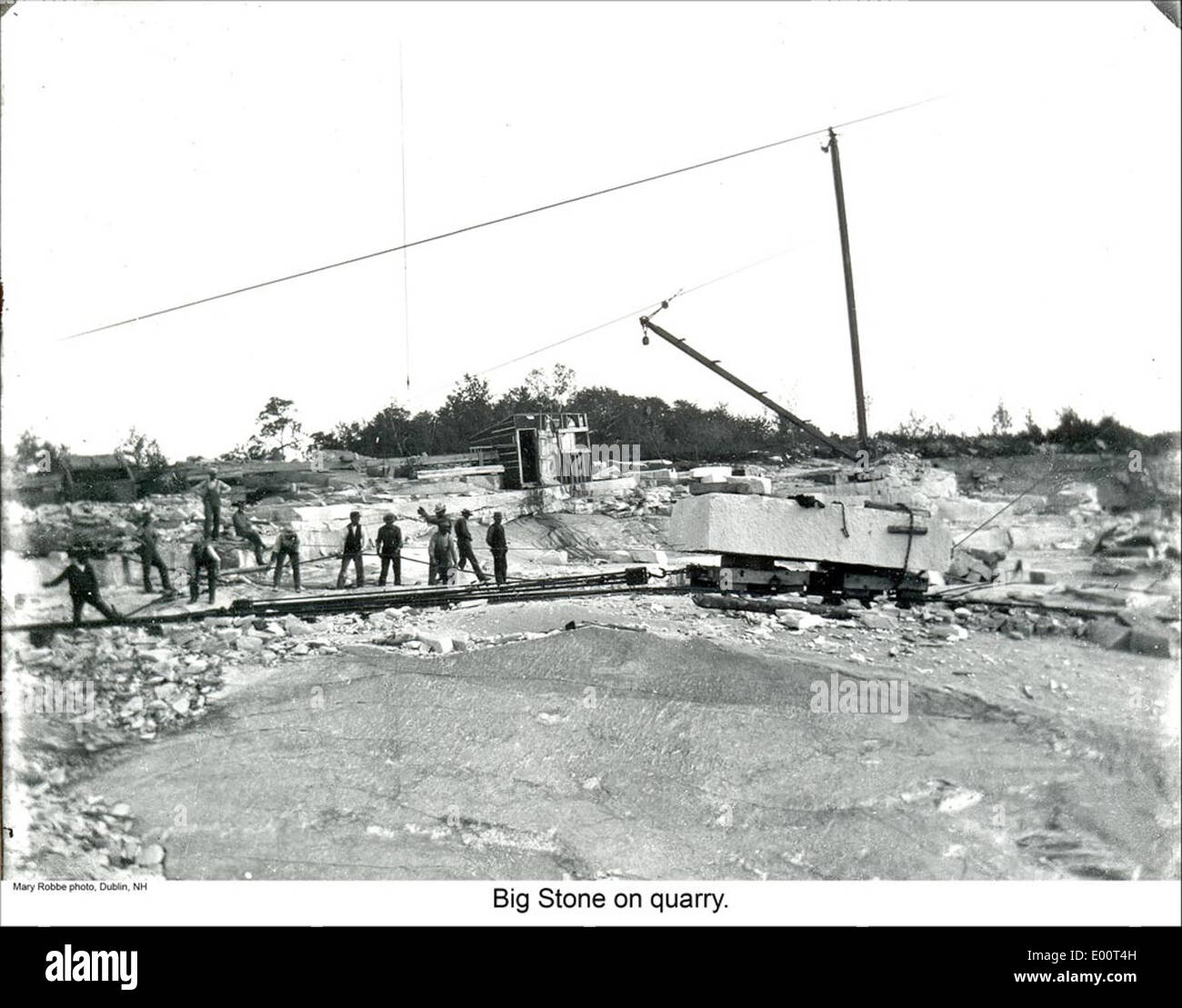 Granite quarry new hampshire hi-res stock photography and images - Alamy