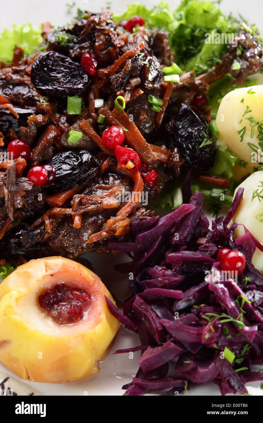 fresh and tasty salad on the table Stock Photo - Alamy