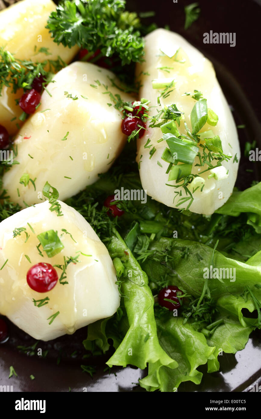 fresh and tasty salad on the table Stock Photo - Alamy