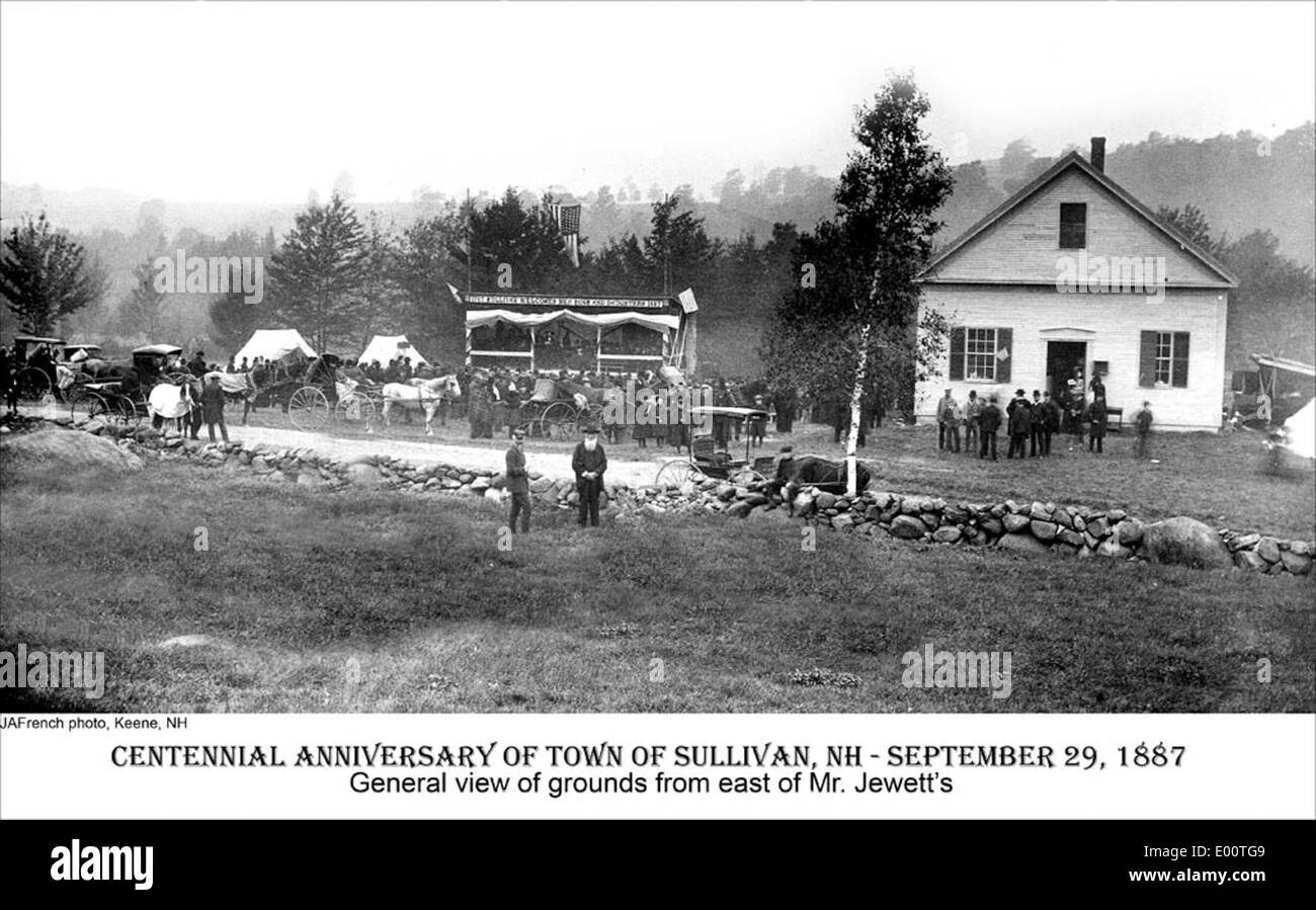 This photograph captures the Centennial Anniversary Celebration in ...
