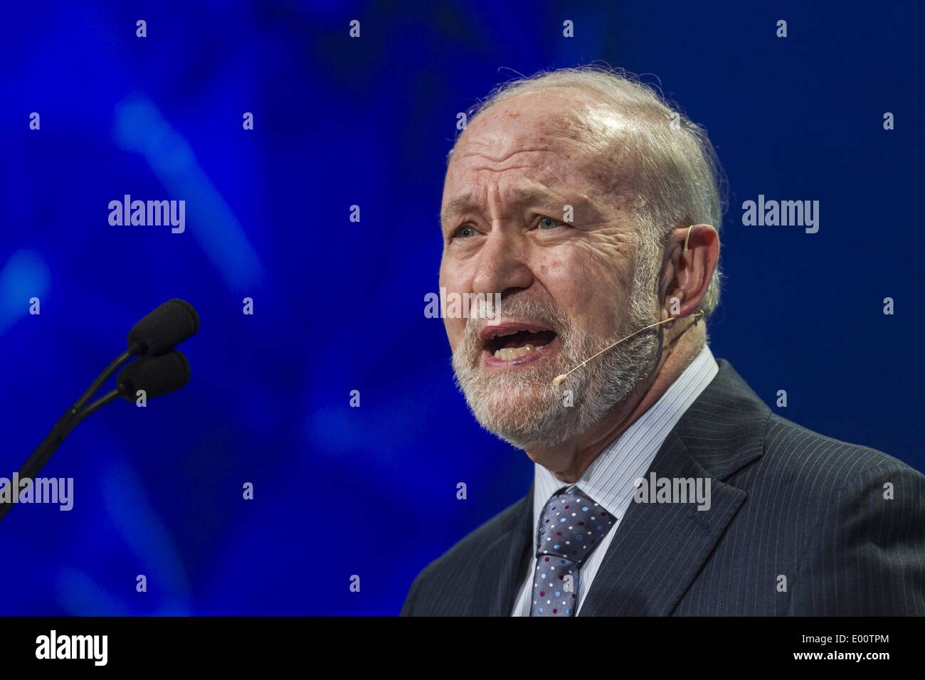 Los Angeles, California, USA. 28th Apr, 2014. Mike Klowden, CEO of ...