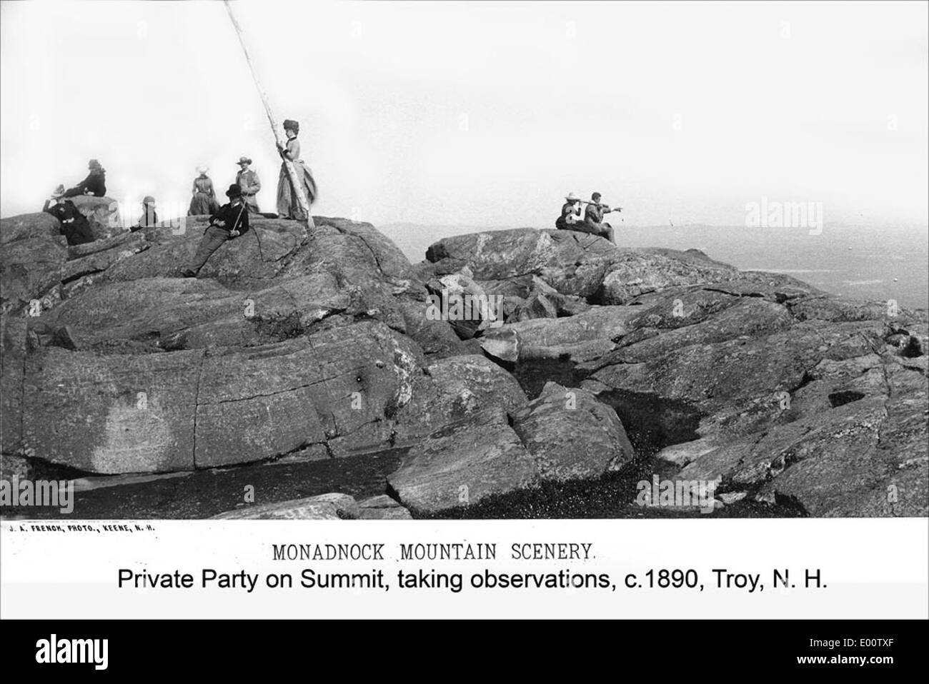 Mount Monadnock, located in Cheshire County, New Hampshire, captured by ...