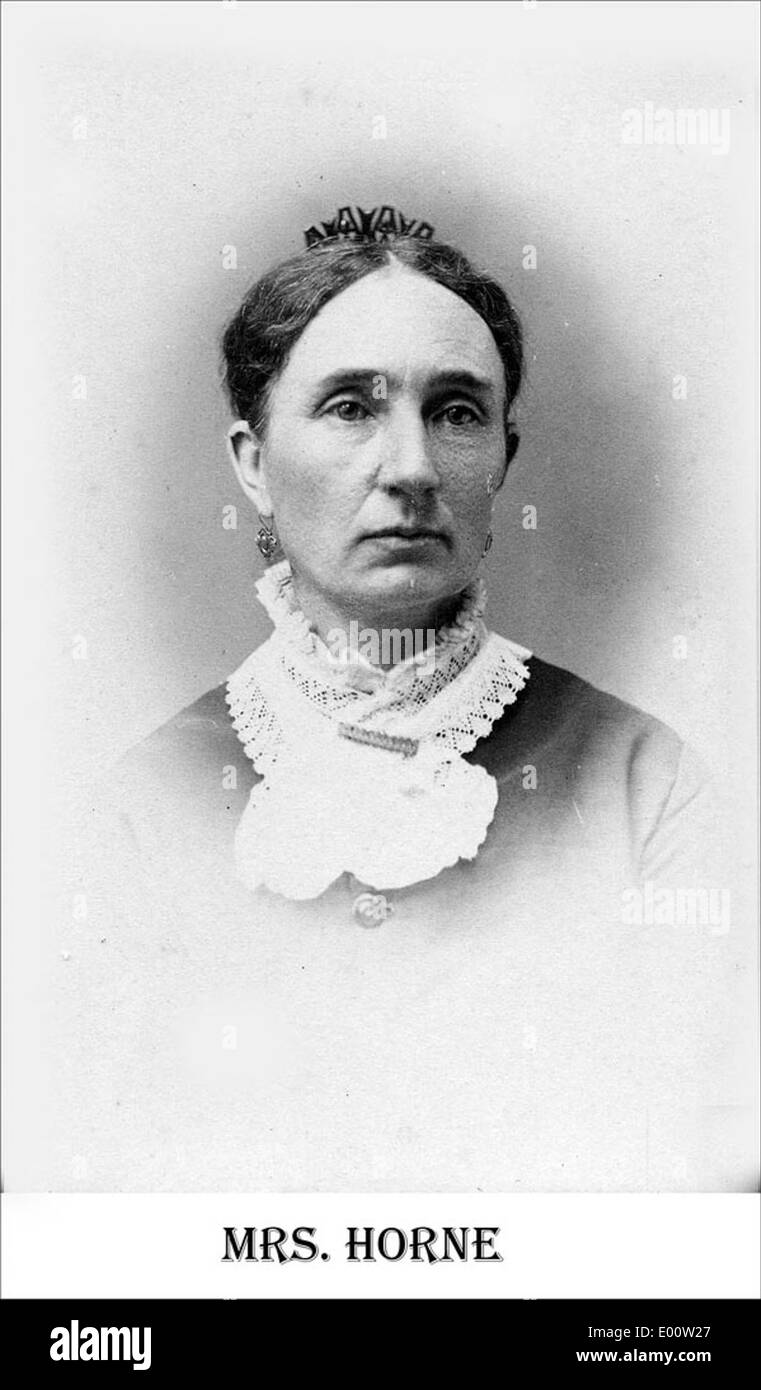 Mrs horne hi-res stock photography and images - Alamy