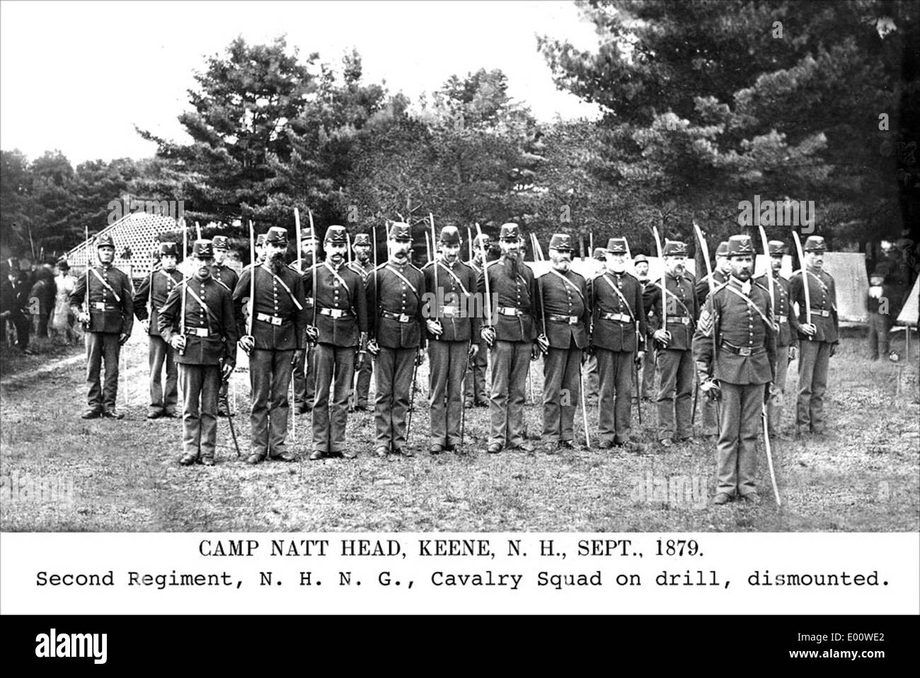 Soldiers cavalry regiment 2nd Black and White Stock Photos & Images - Alamy