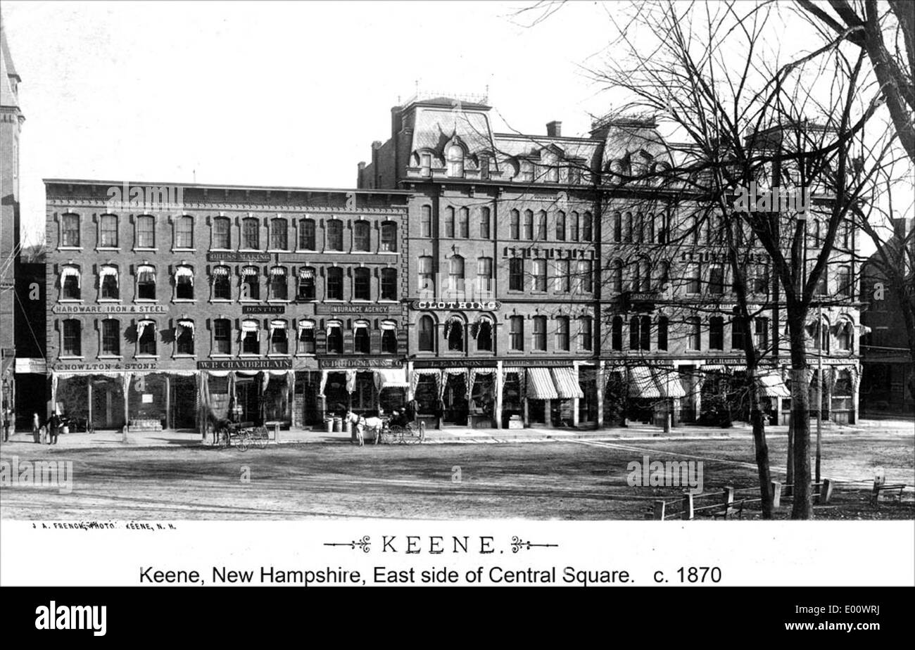 Keene new hampshire nh downtown hi-res stock photography and images - Alamy