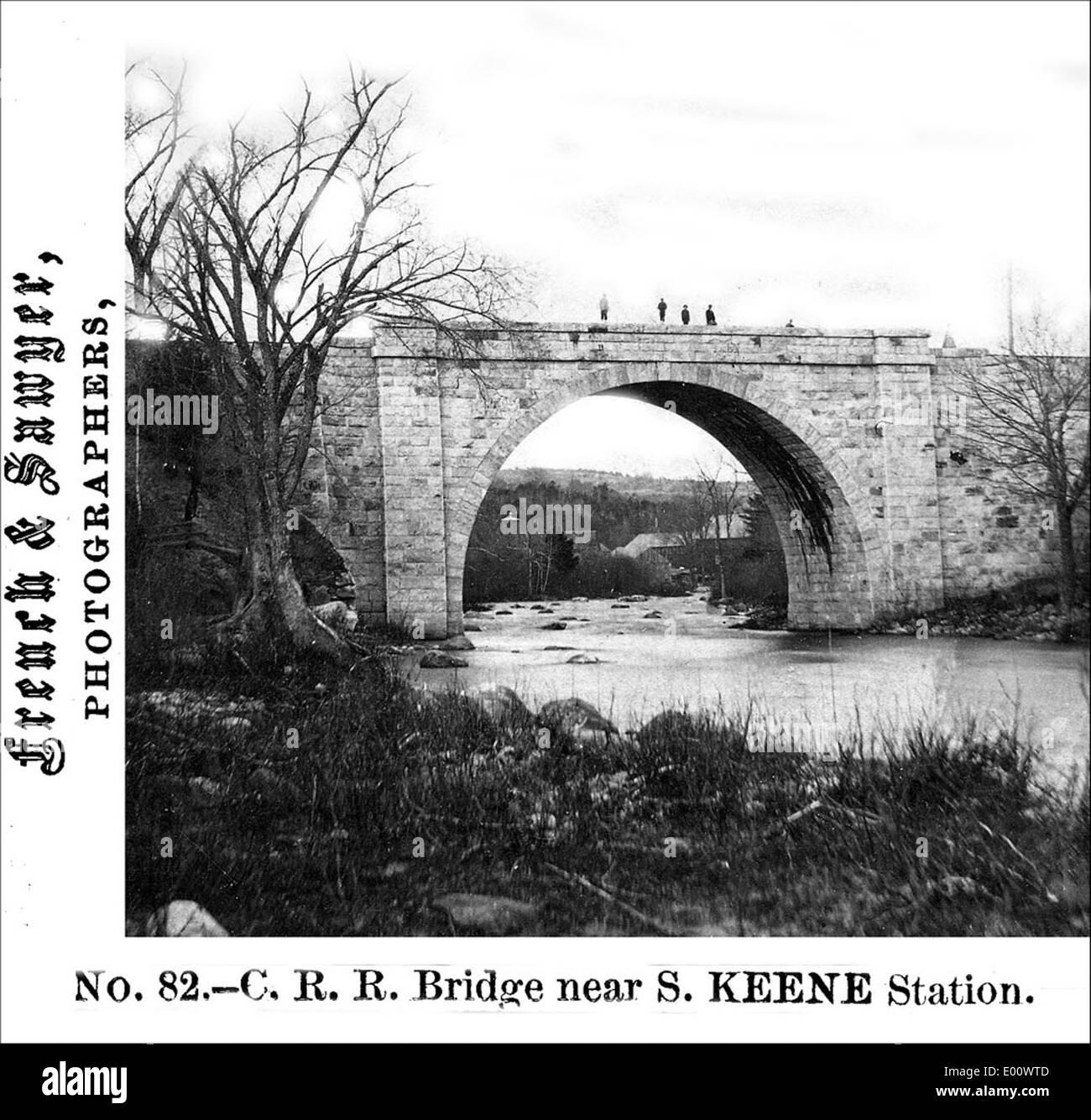 New railroad bridge Black and White Stock Photos & Images - Alamy