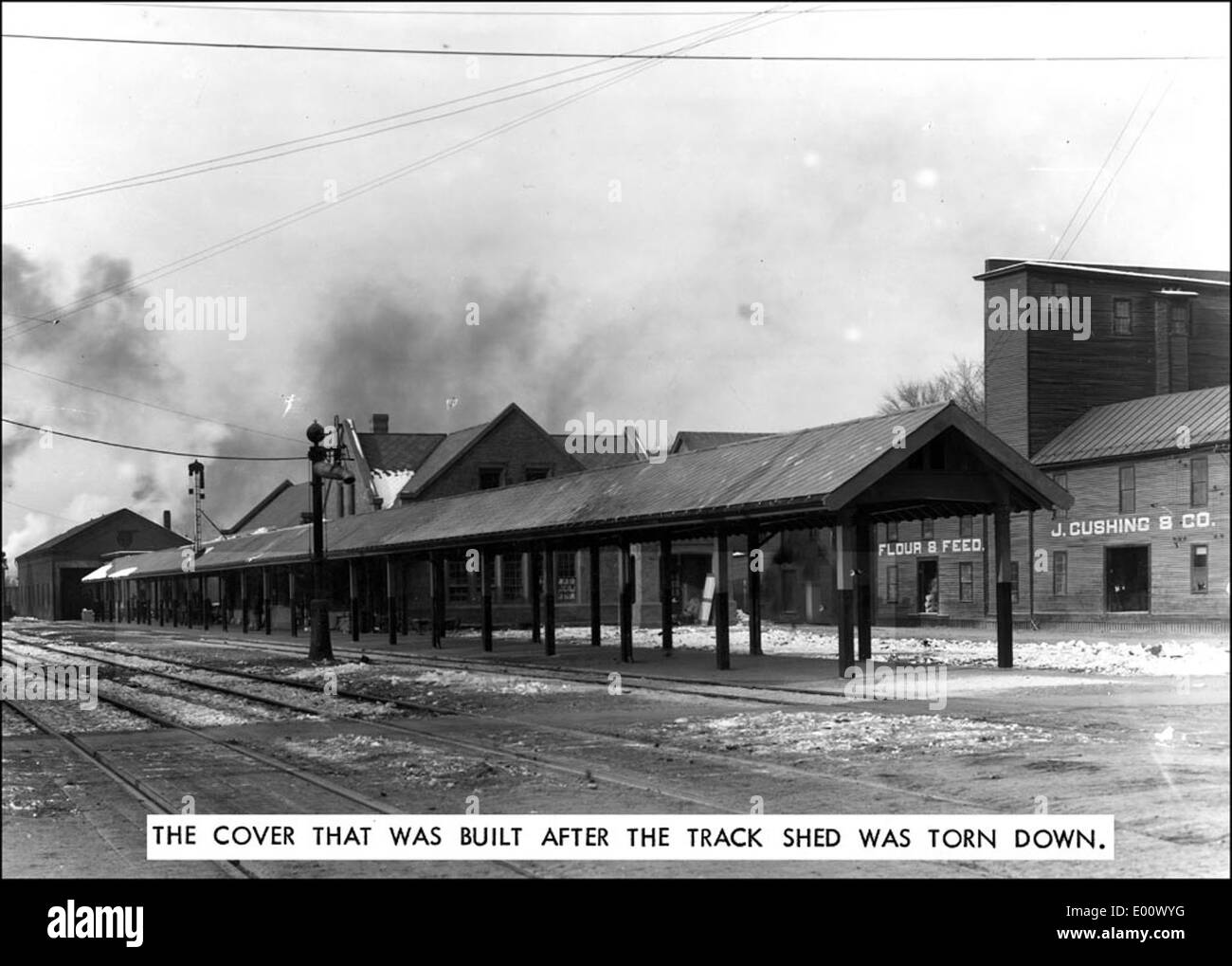 The Cheshire Railroad Station in Keene, New Hampshire, is a historic ...