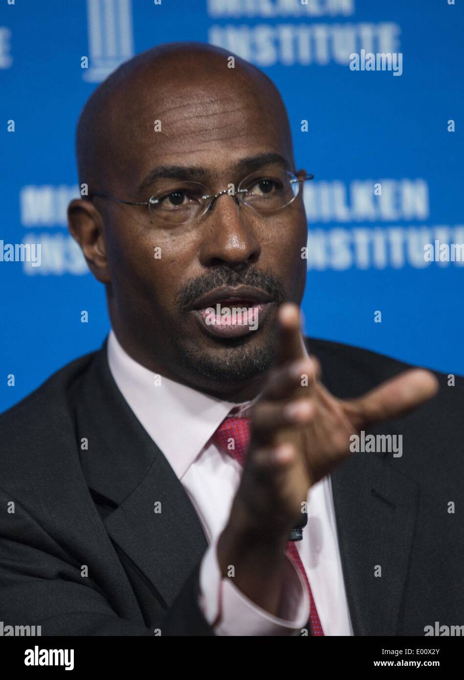 Los Angeles, California, USA. 28th Apr, 2014. Van Jones, co-founder and ...