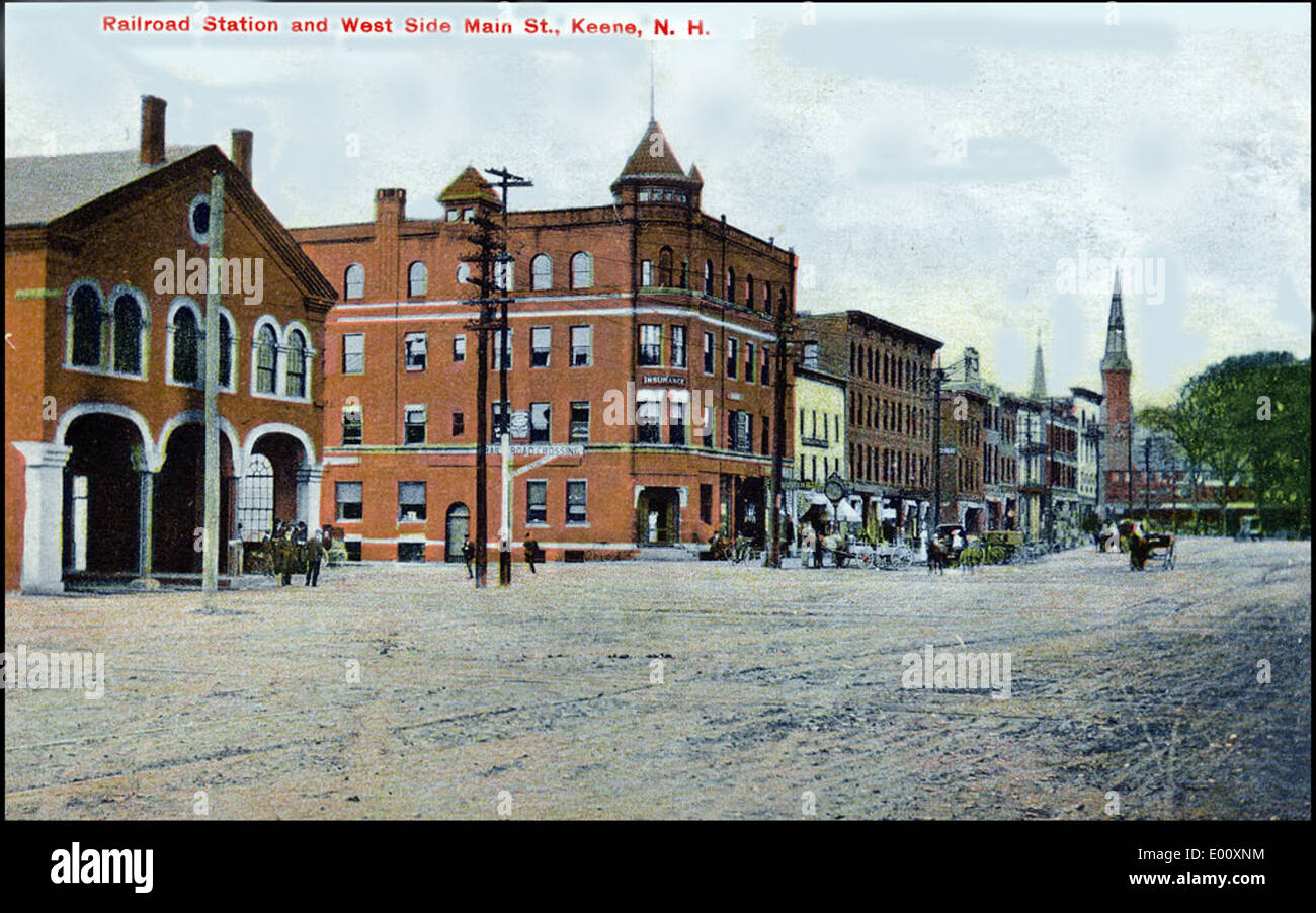 Main street keene new hampshire hi-res stock photography and images - Alamy