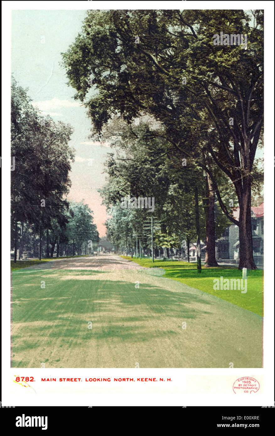 This early 20th-century photograph captures the buildings along Main ...