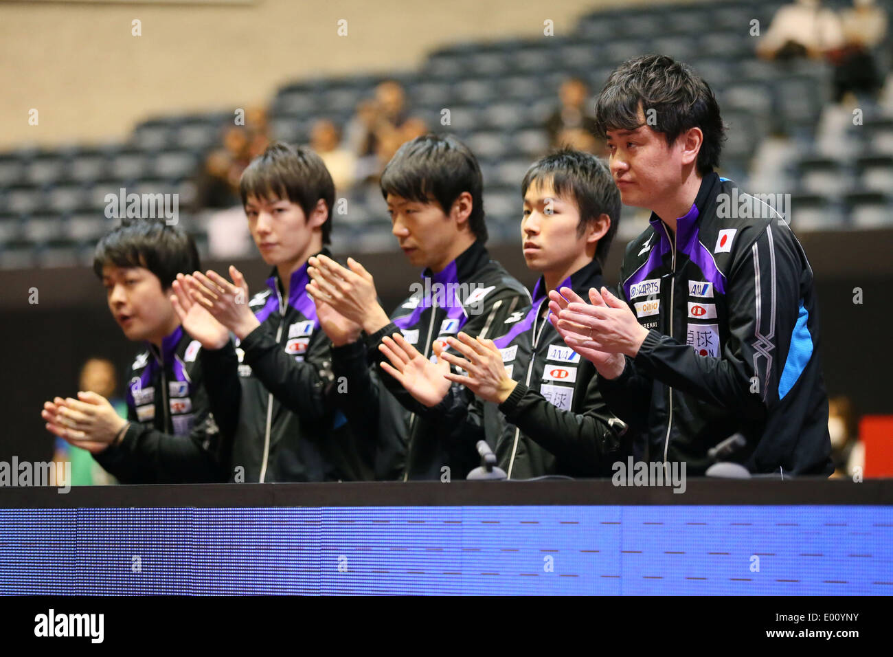 1st Yoyogi Gymnasium, Tokyo, Japan. 28th Apr, 2014. (L-R) Seiya ...