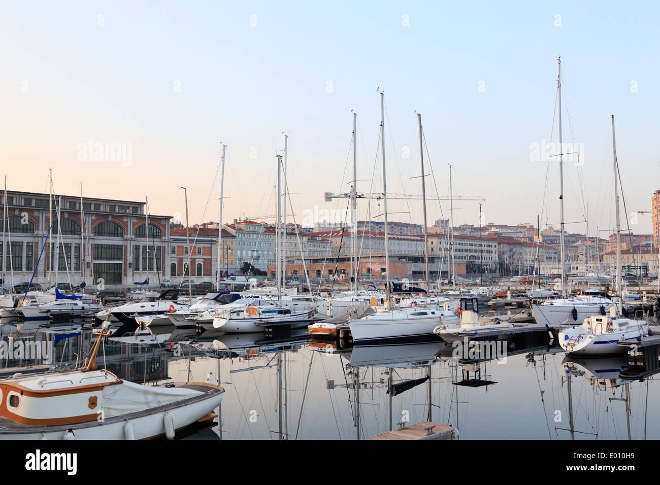 Trieste italy harbor hi-res stock photography and images - Alamy
