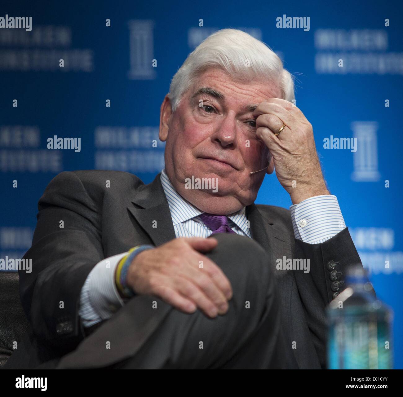 Los Angeles, California, USA. 28th Apr, 2014. Christopher Dodd ...