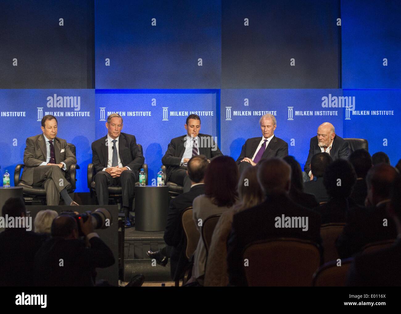 Los Angeles, California, USA. 28th Apr, 2014. From left to right ...