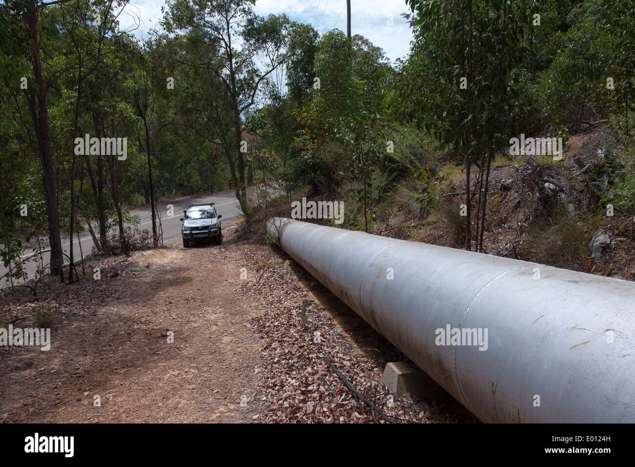 Fresh water pipline going from Mundaring Reservoir to Kalgoorlie a ...