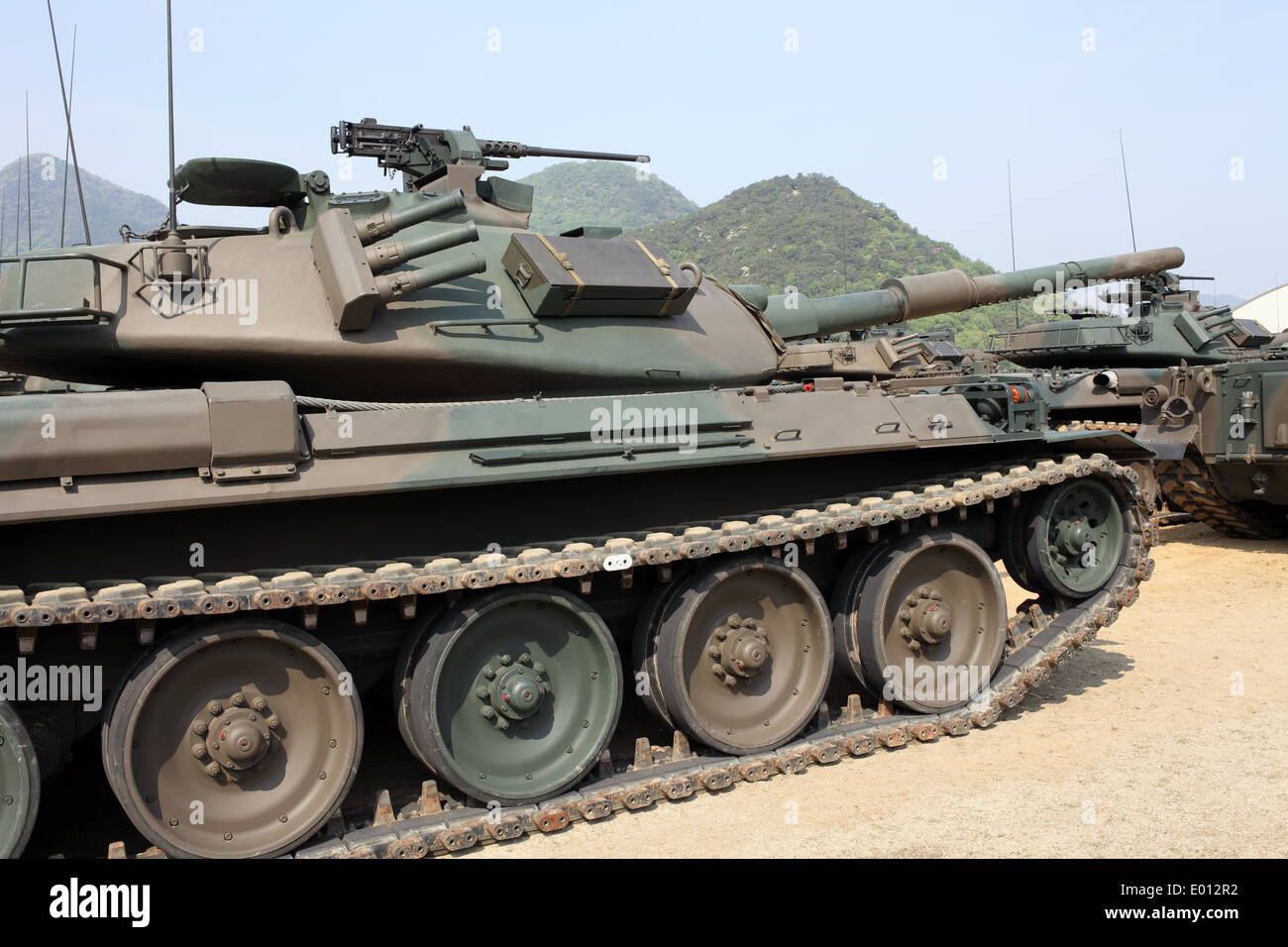 Japanese military tank Stock Photo - Alamy