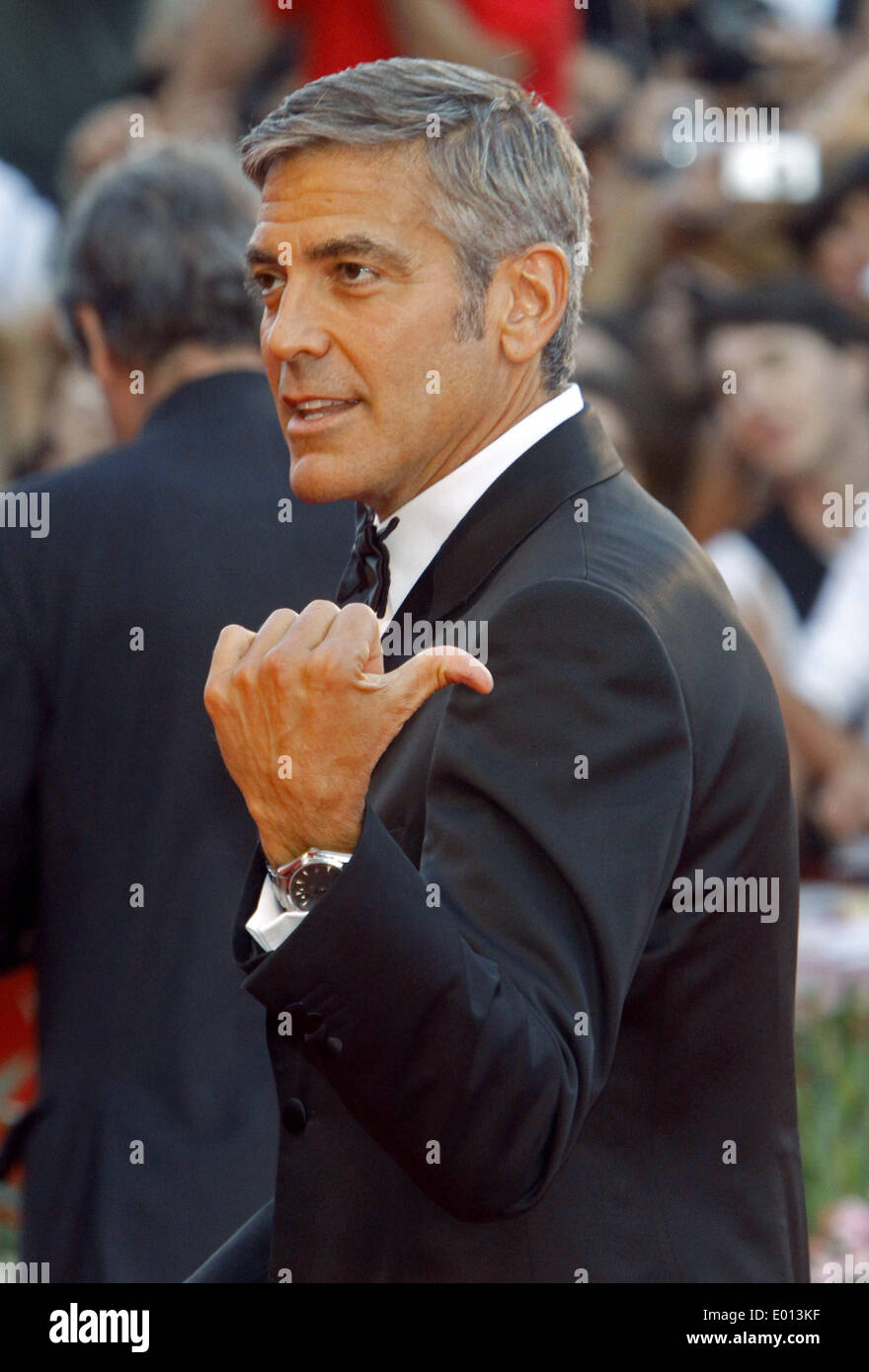 Venice, Italy. 08th Sep, 2009. U.S. American actor George Clooney ...