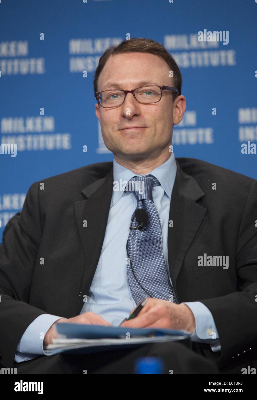 Los Angeles, California, USA. 28th Apr, 2014. Gregory Zuckerman ...