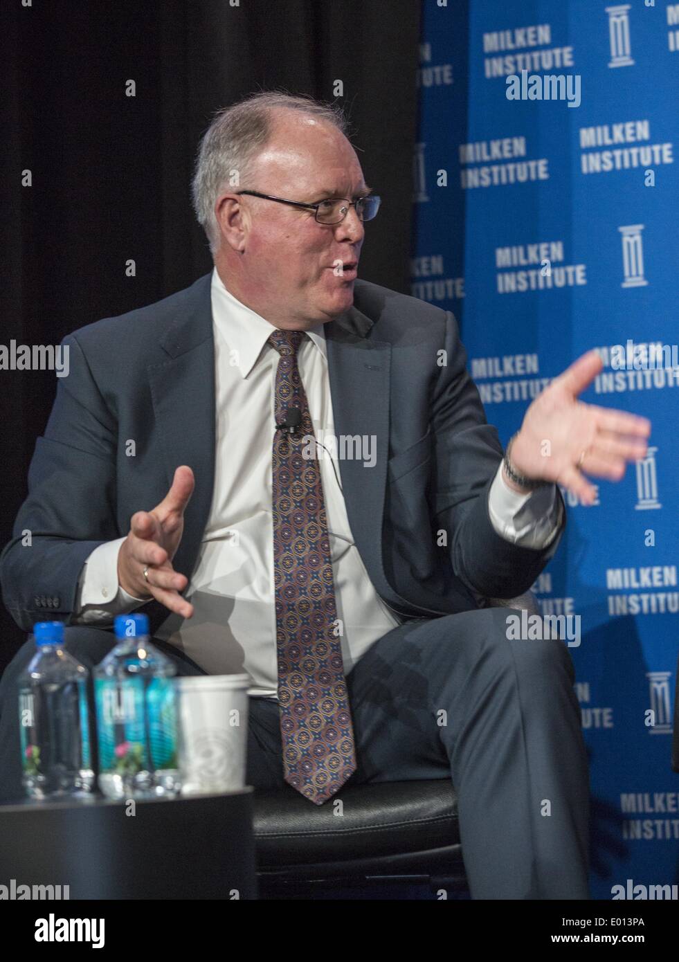 Los Angeles, California, USA. 28th Apr, 2014. David Collyer, President ...