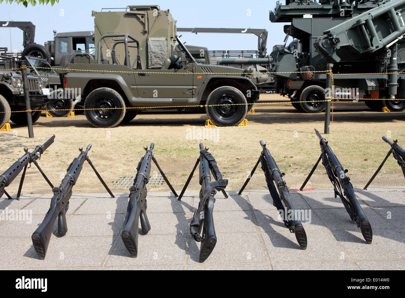 Japanese military rifle Stock Photo - Alamy
