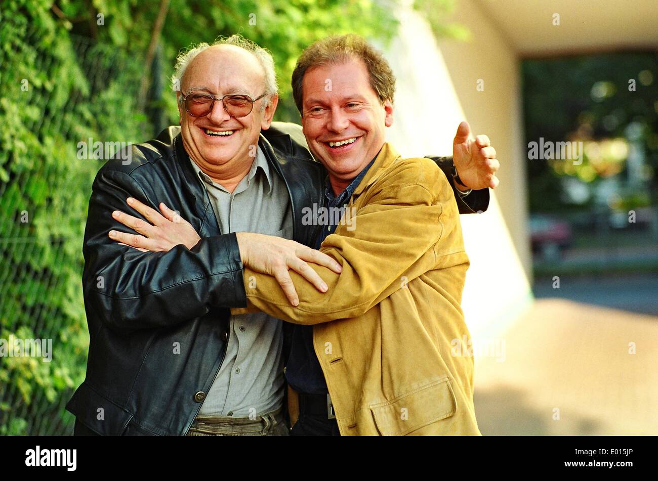Petros Markaris and Dimostenis Kovrtovik, 2001 Stock Photo - Alamy