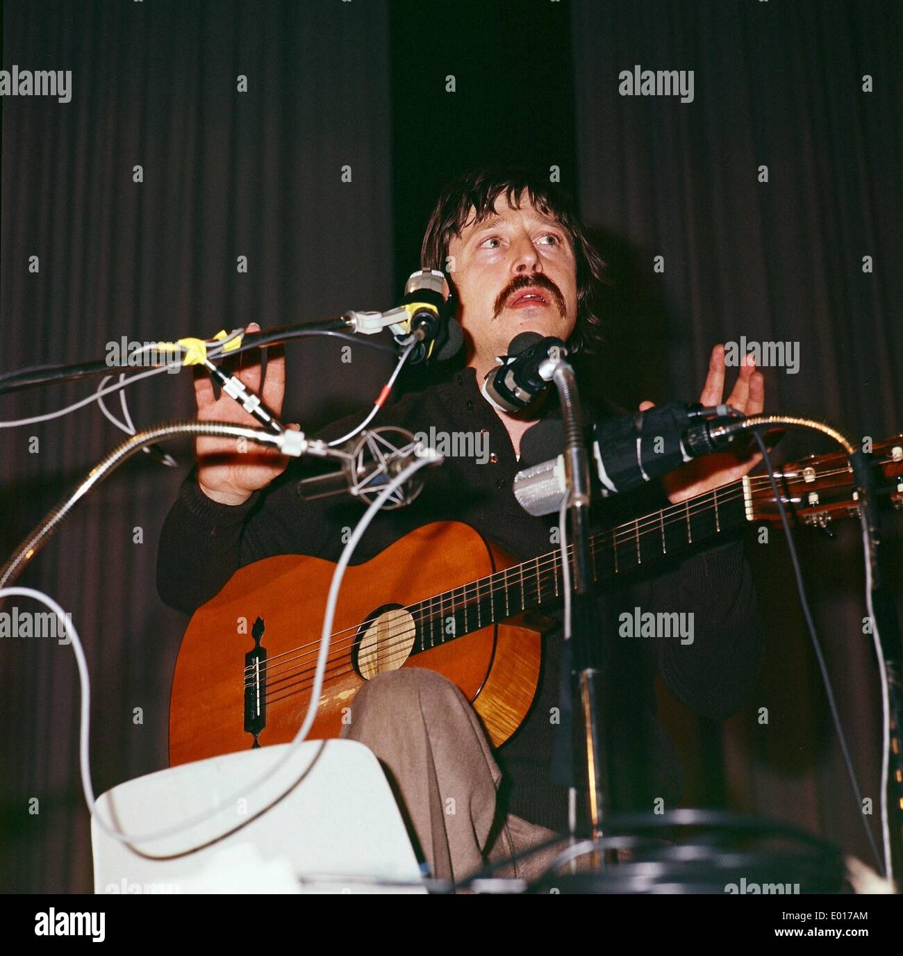 Wolf Biermann, 1985 Stock Photo - Alamy