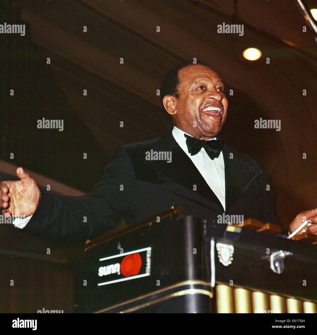 Lionel Hampton, 1974 Stock Photo - Alamy