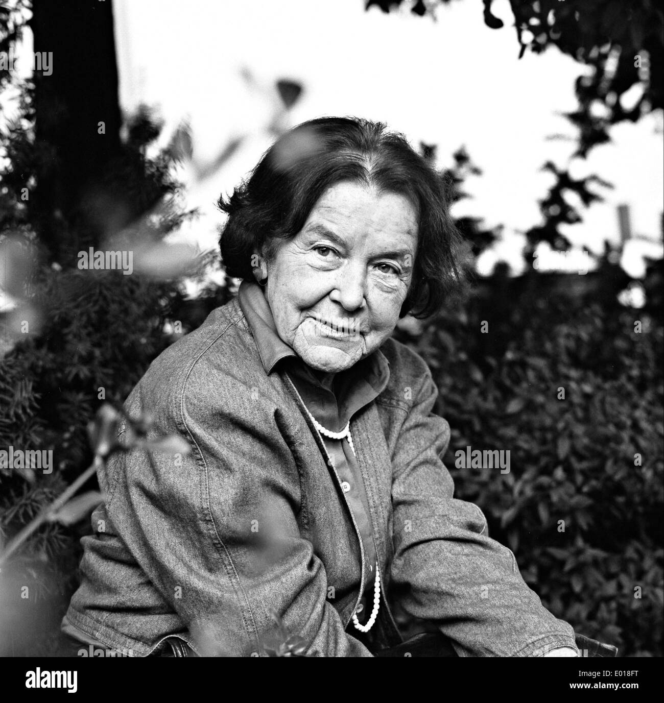 Luise Rinser, 1990 Stock Photo - Alamy