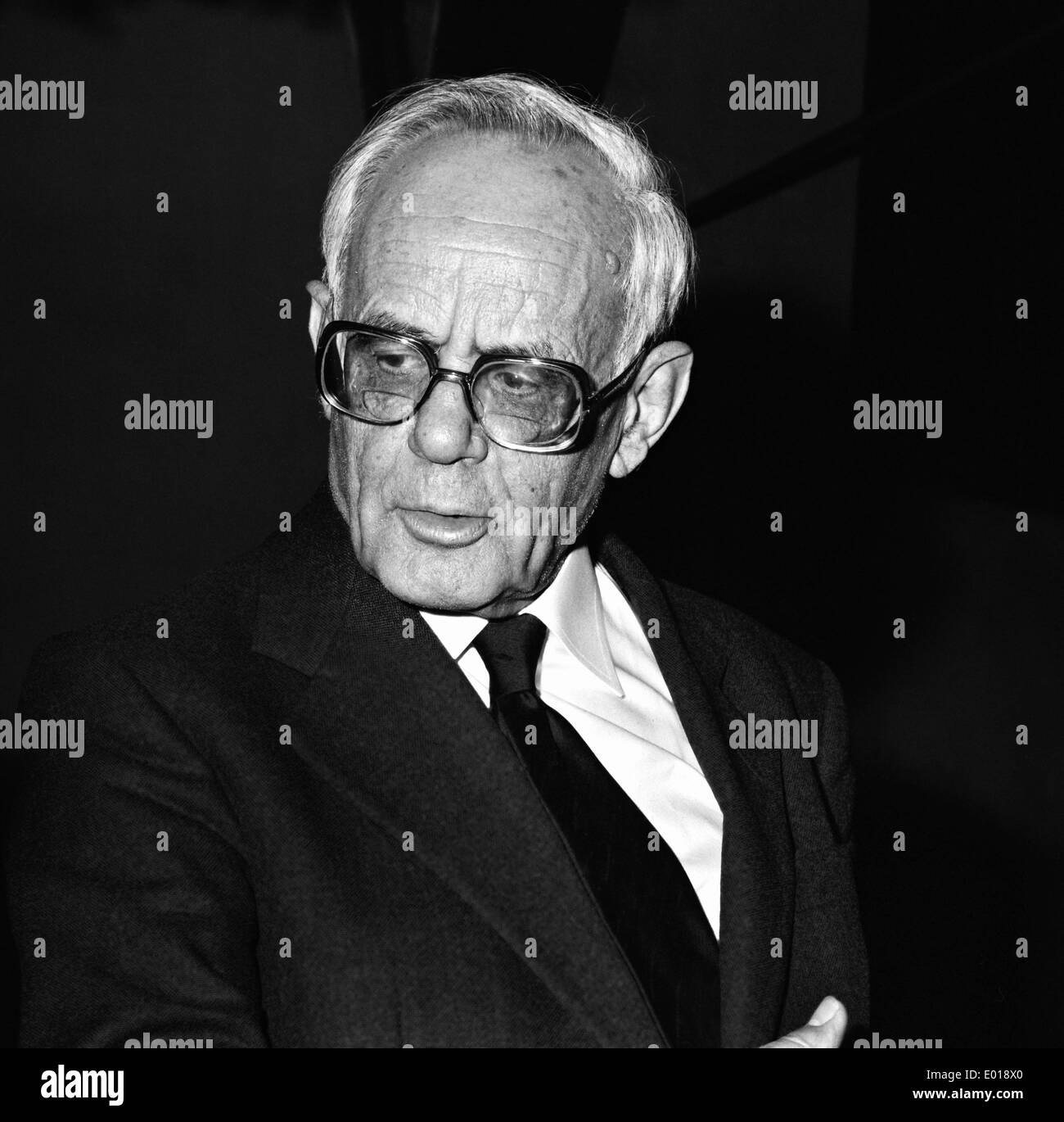 Karl Rahner, 1980 Stock Photo - Alamy