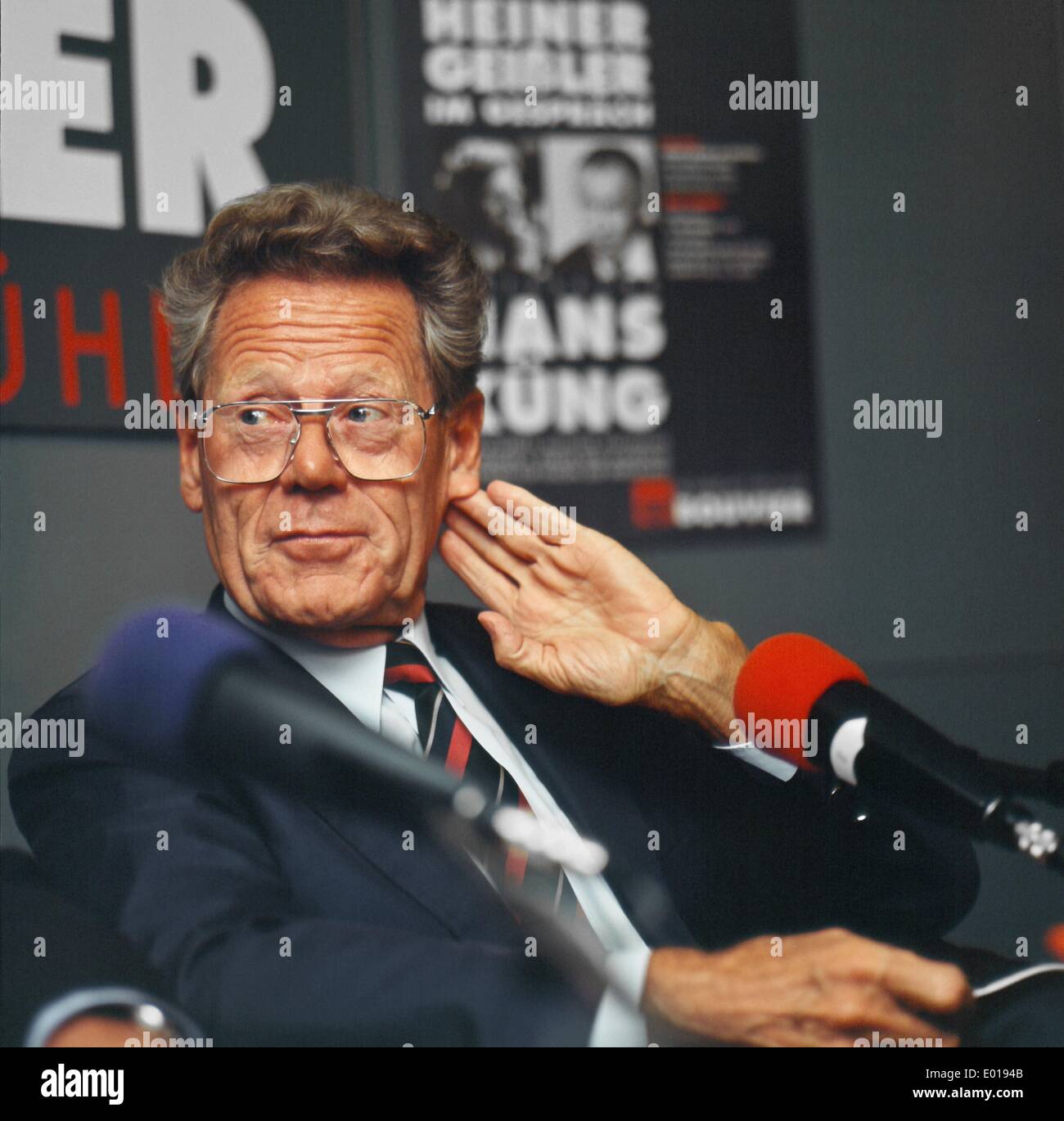 Hans Kueng, 1993 Stock Photo - Alamy