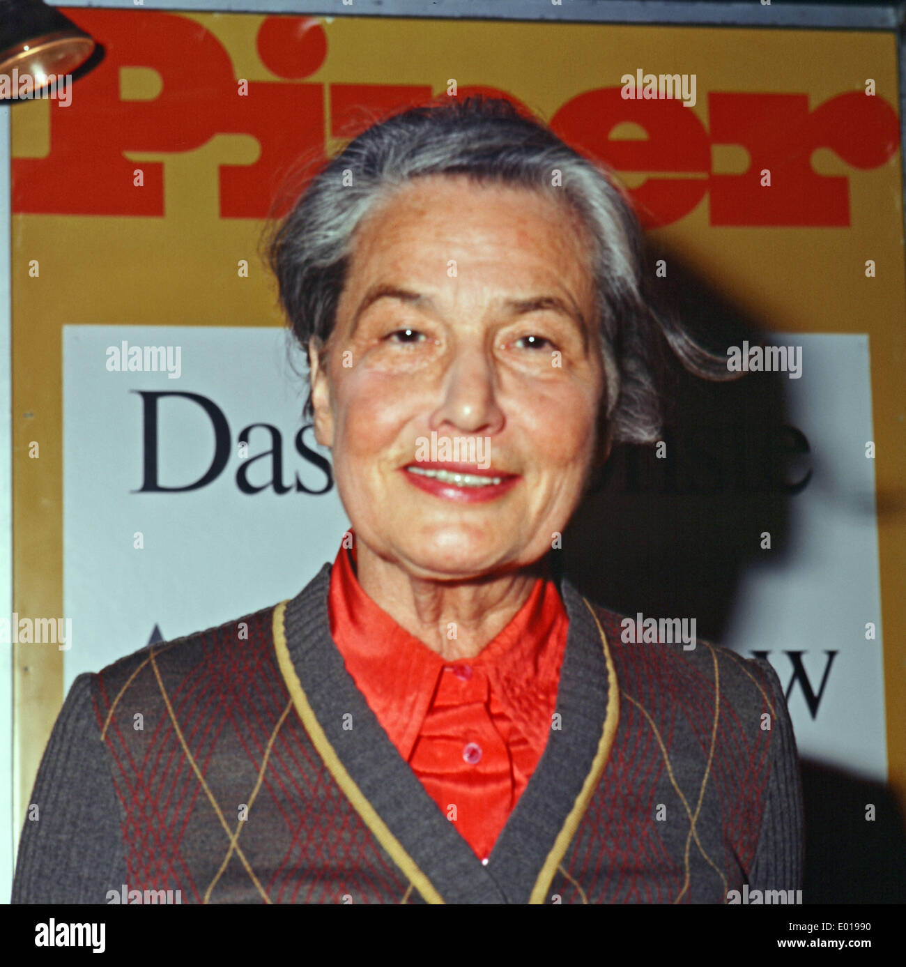 Elisabeth noelle neumann hi-res stock photography and images - Alamy