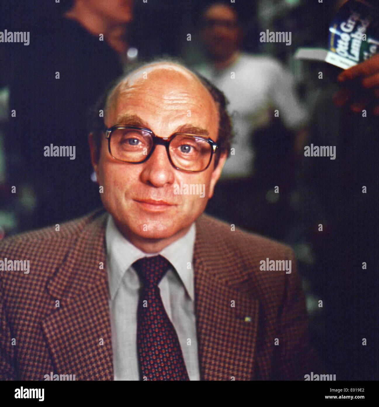 Otto Graf Lambsdorff, 1980 Stock Photo - Alamy