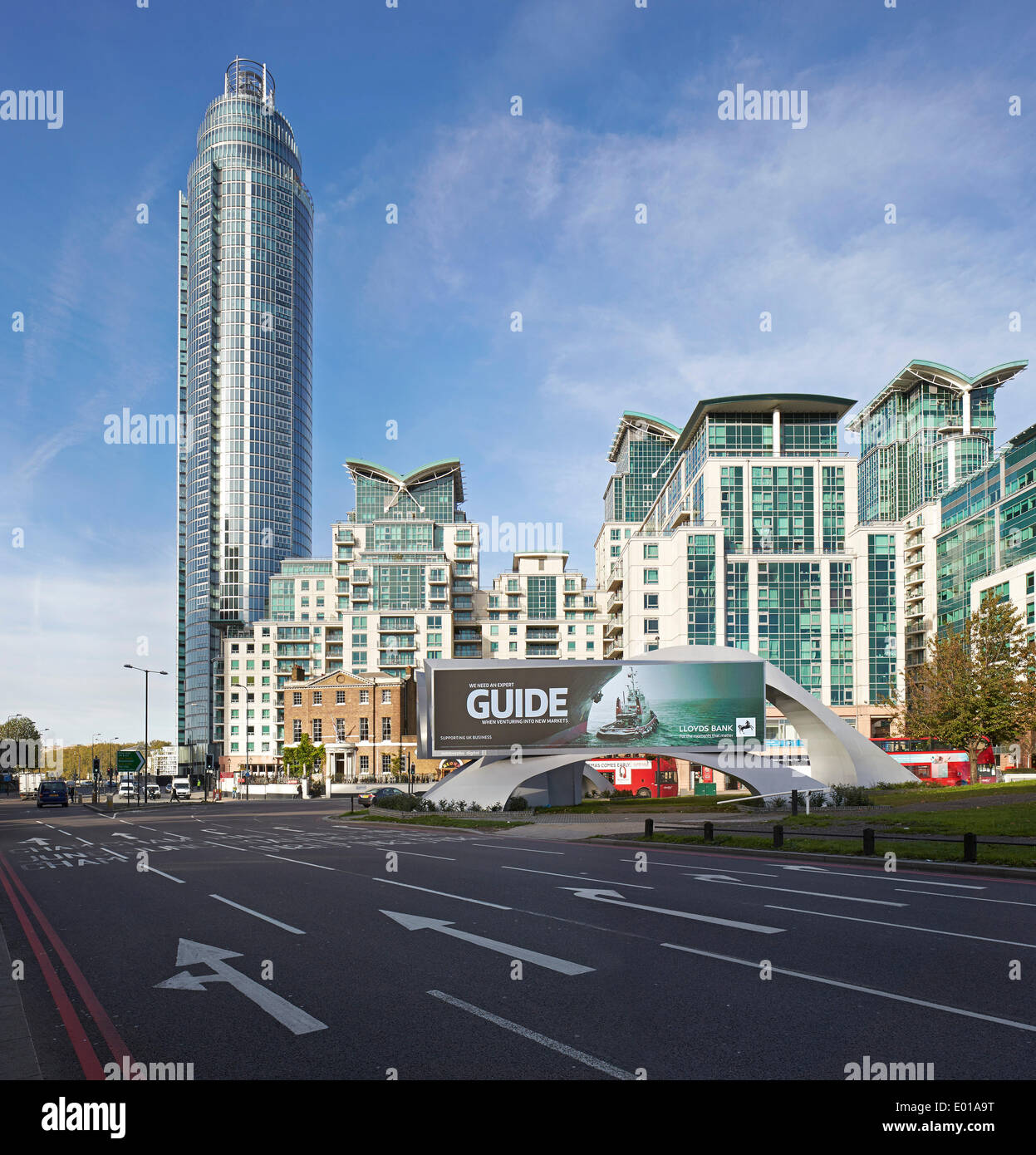 St George Wharf Tower, London, United Kingdom. Architect: Broadway ...