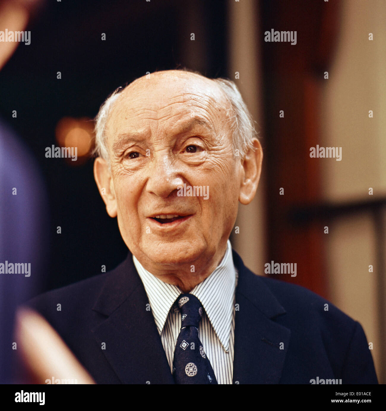 Max Tau, 1975 Stock Photo - Alamy