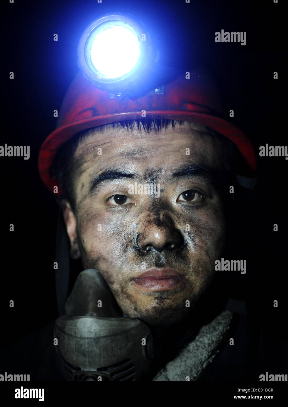 Xiaoyi, China's Shanxi province. 22nd Apr, 2014. Miner Zhao Xuejun, 35 ...
