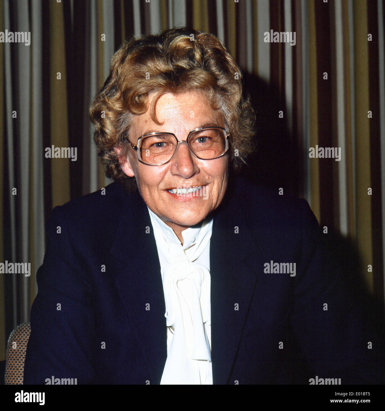 Dorothee Wilms, 1983 Stock Photo - Alamy