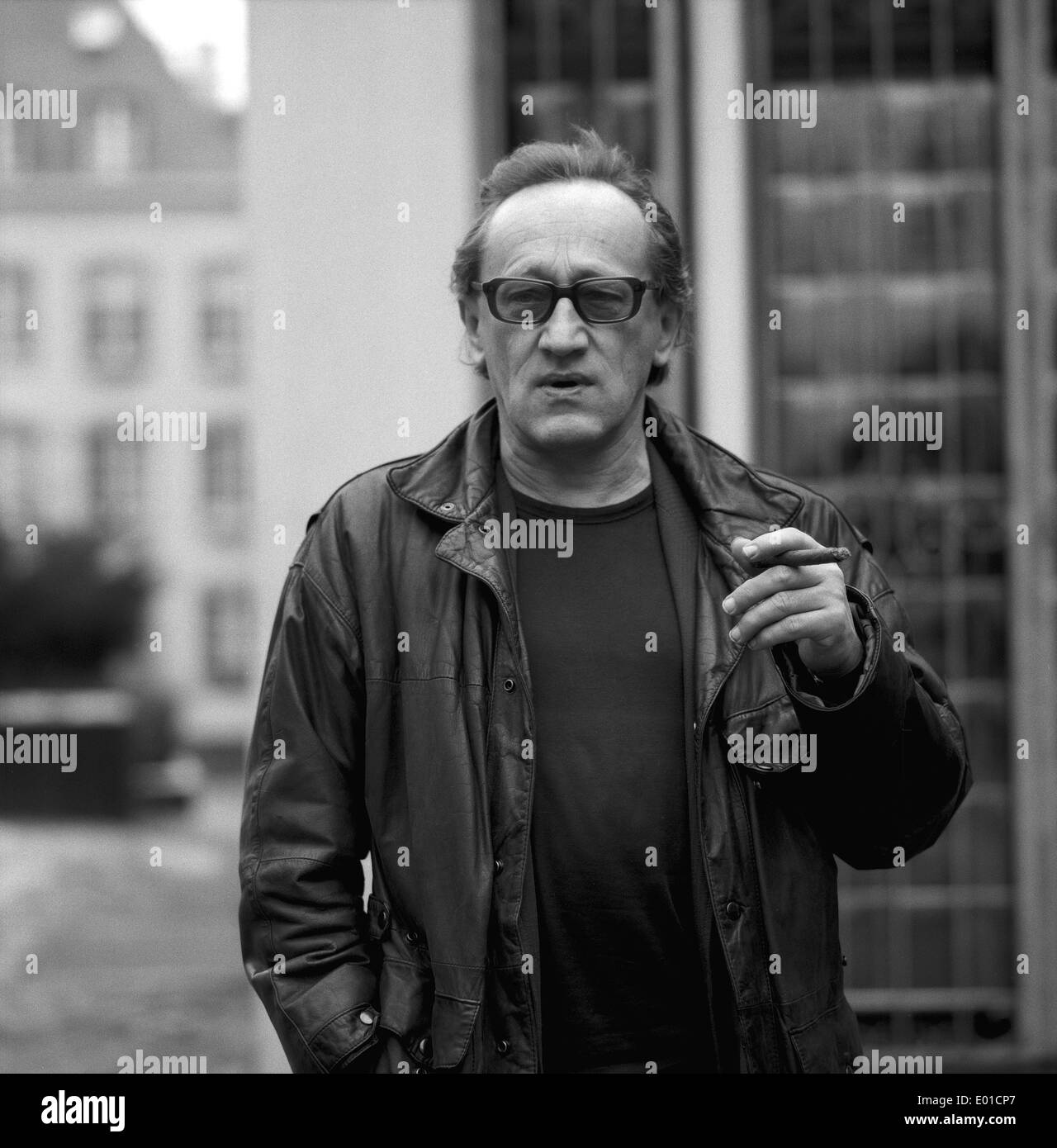 Heiner Mueller, 1986 Stock Photo - Alamy
