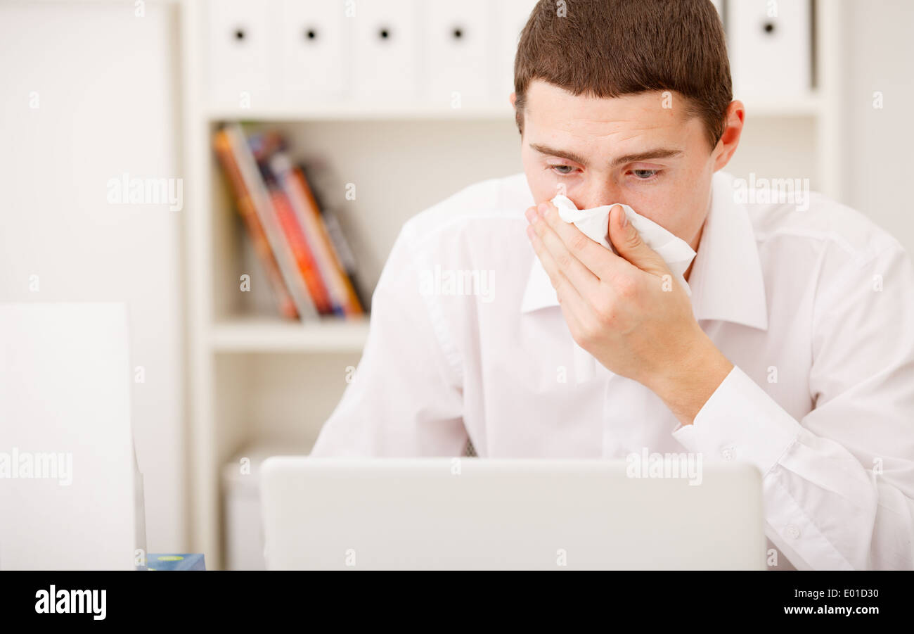 Person grippe hi-res stock photography and images - Alamy