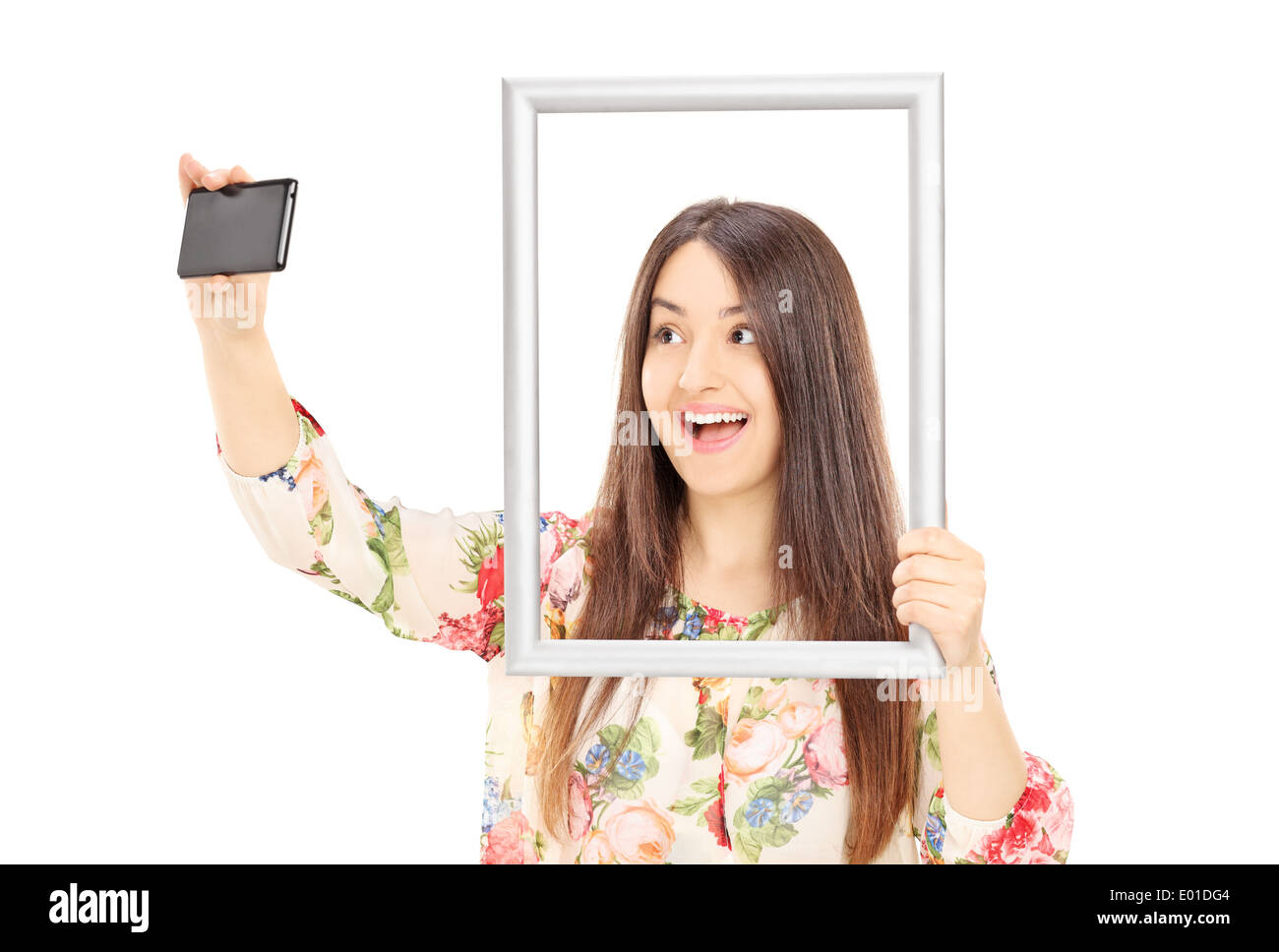 Selfie frame hi-res stock photography and images - Alamy