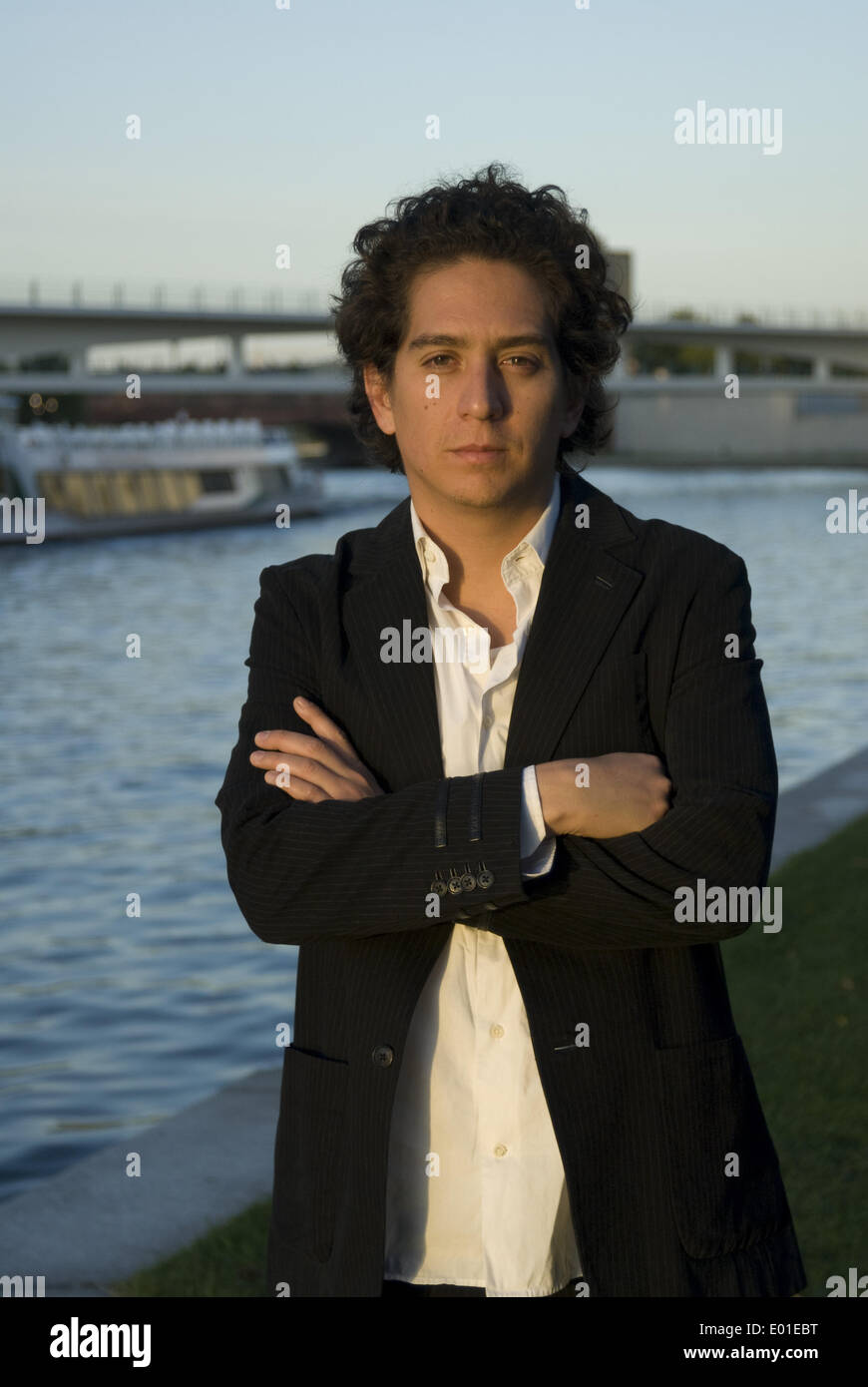 Portrait of daniel alarcon peru usa writer hi-res stock photography and ...