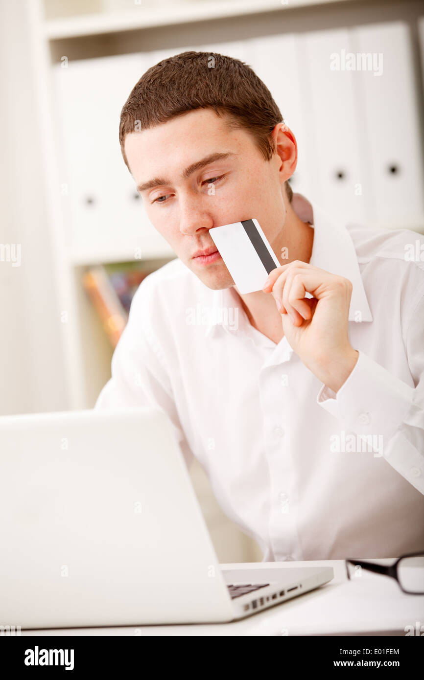 Man hand holding card only hi-res stock photography and images - Alamy