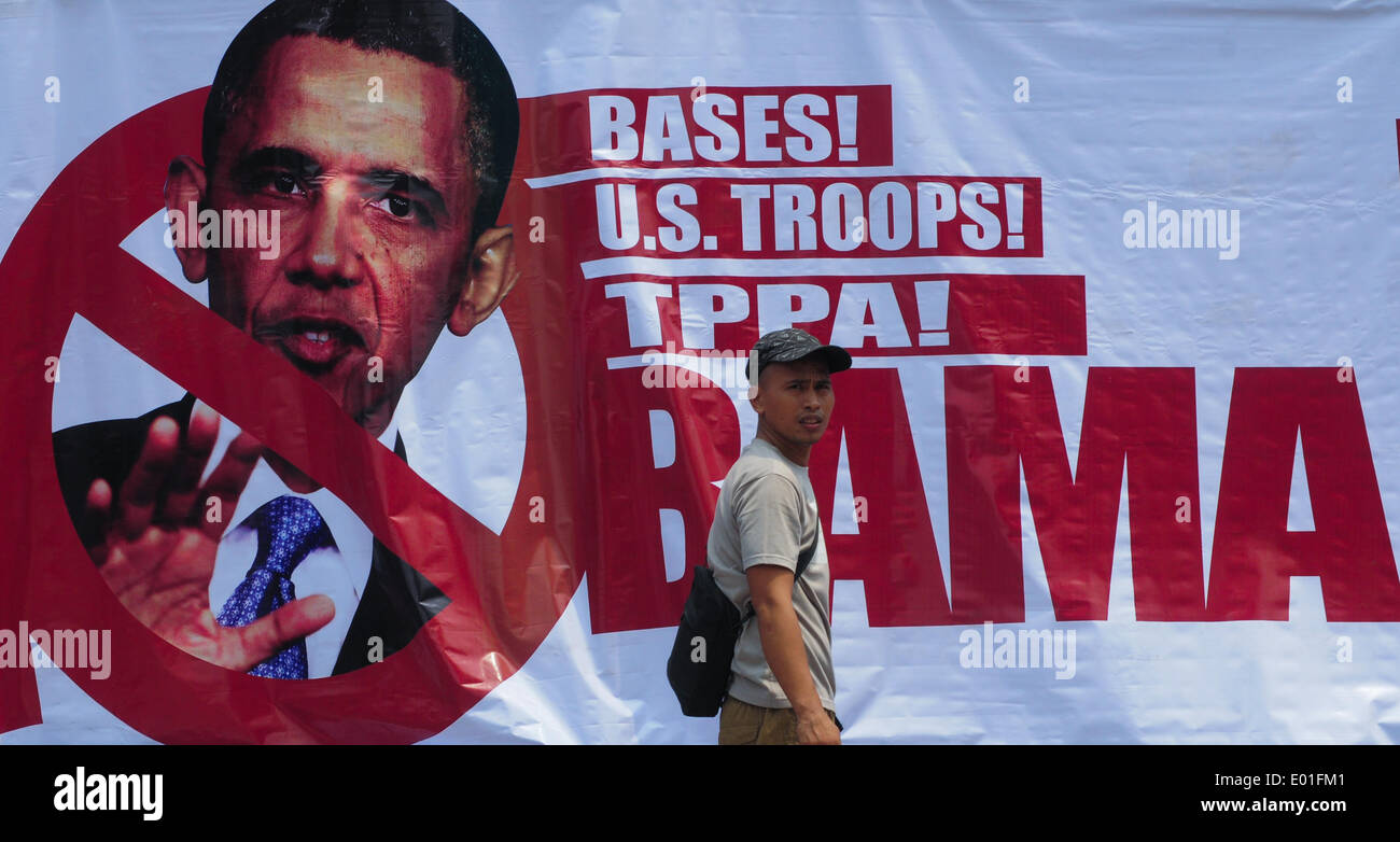 Barack obama in philippines hi-res stock photography and images - Alamy